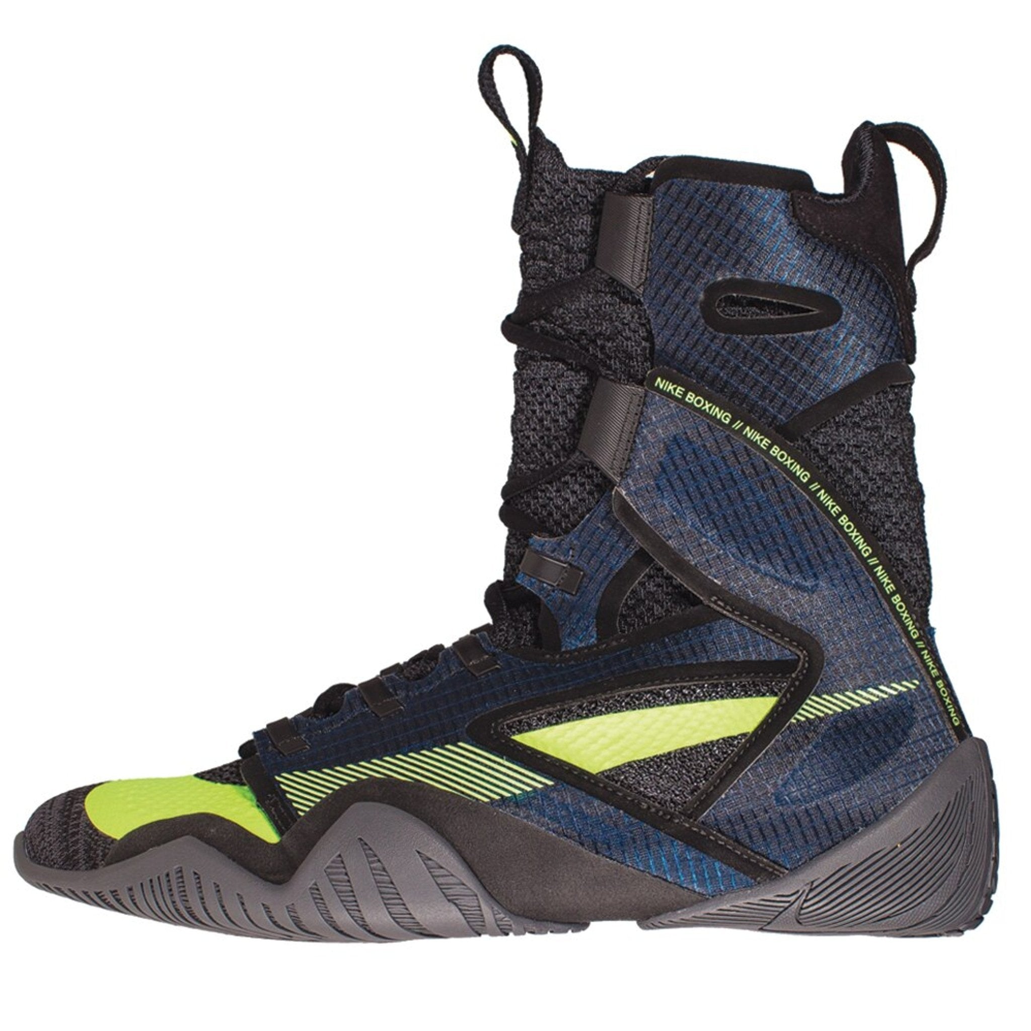Nike HyperKO 2 - Black/Metallic Cool Grey/Blue – Fight Shop