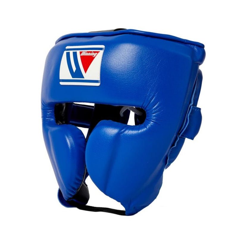Winning Cheek Protector Headgear - Blue – Fight Shop